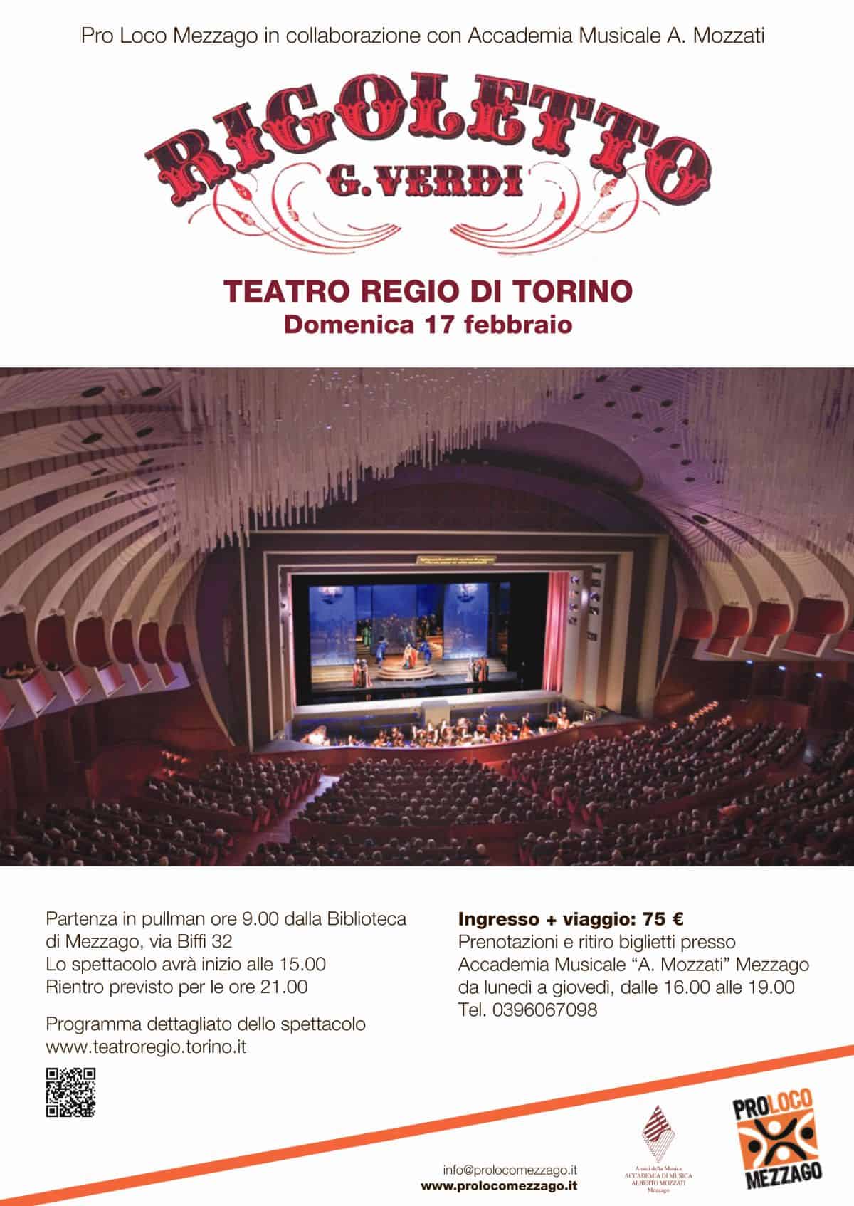 Rigoletto al teatro Regio di Torino - Pro Loco Mezzago APS